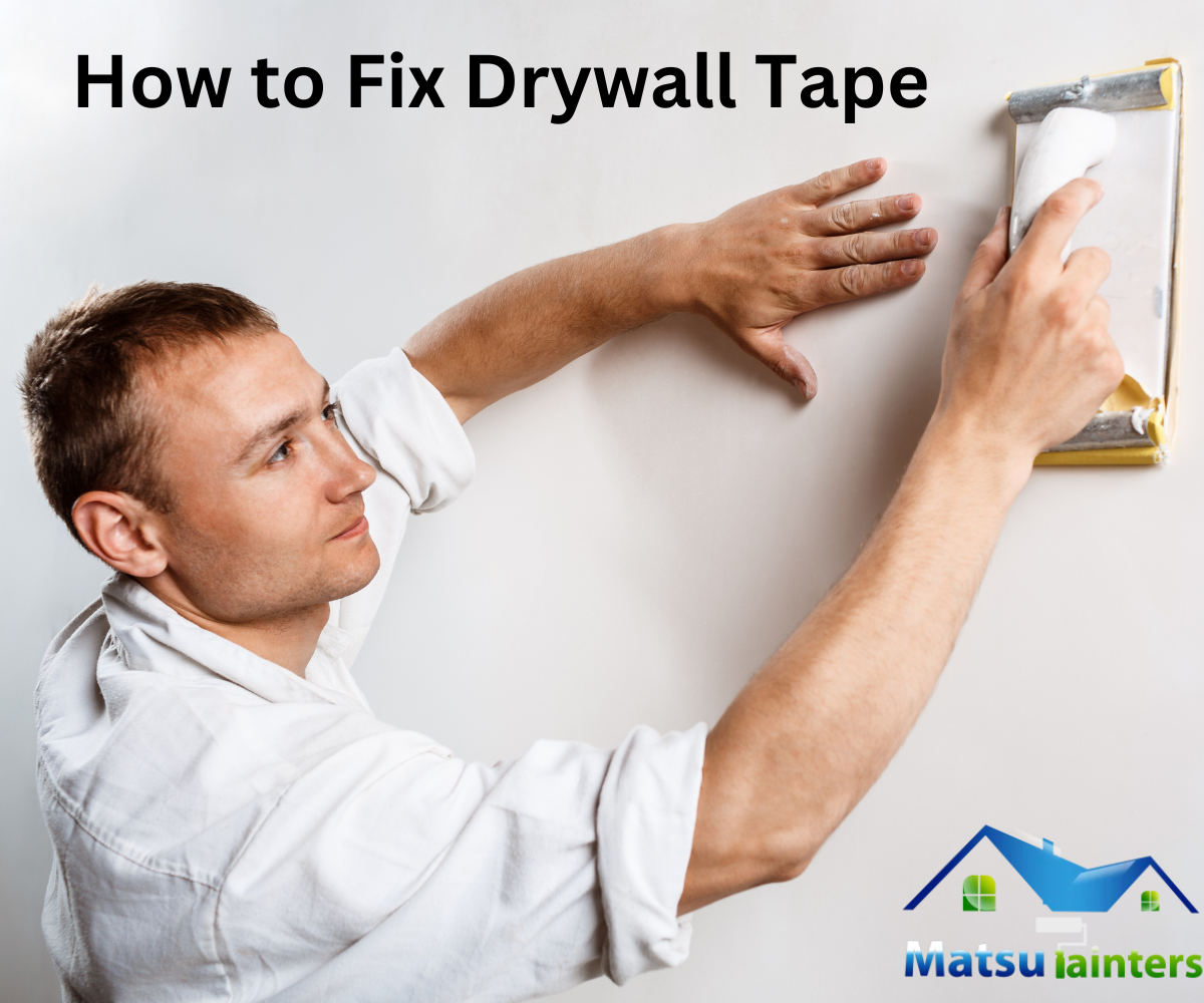 How to Fix Drywall Tape: a Useful and Easy Guide See More!